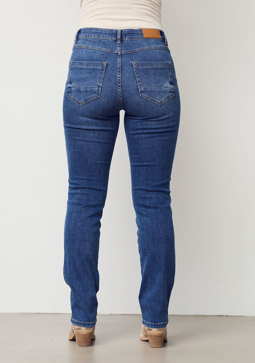Como Long Jeans - Mid Denim Wash – Isayshop.se