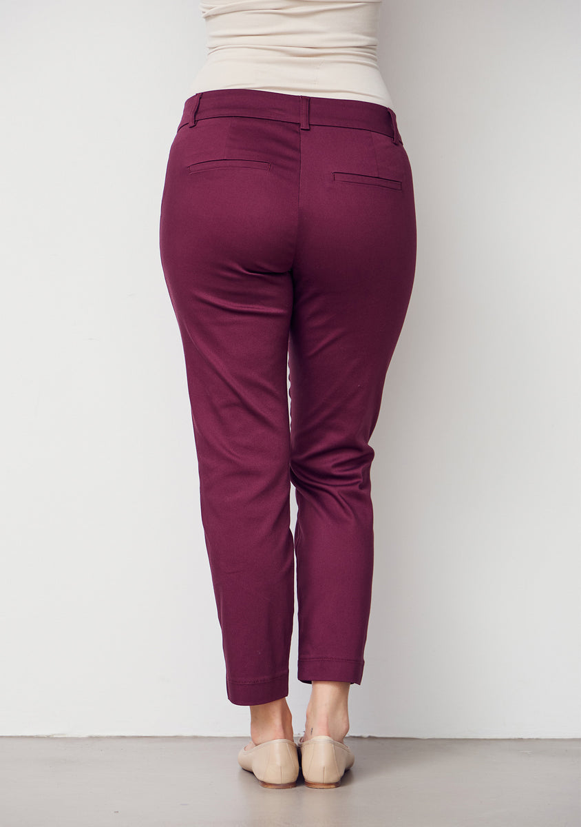 Isay Chino Pant - Wine – Isayshop.se