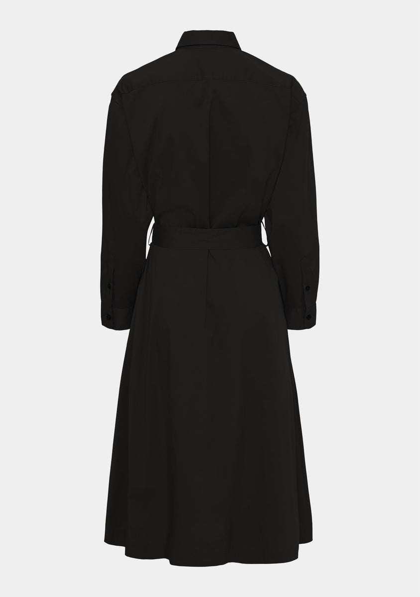 Sigga Shirt Dress - Black – Isayshop.se